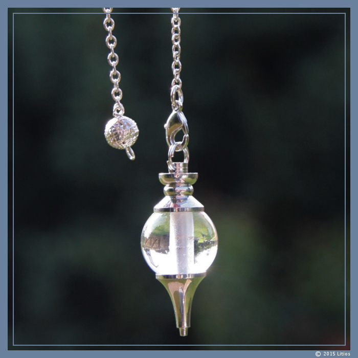 Péndulo Angelical Cristalino - Litios